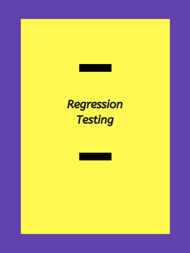 Regression Testing In Software Testing Sample Test Cases Web Stories